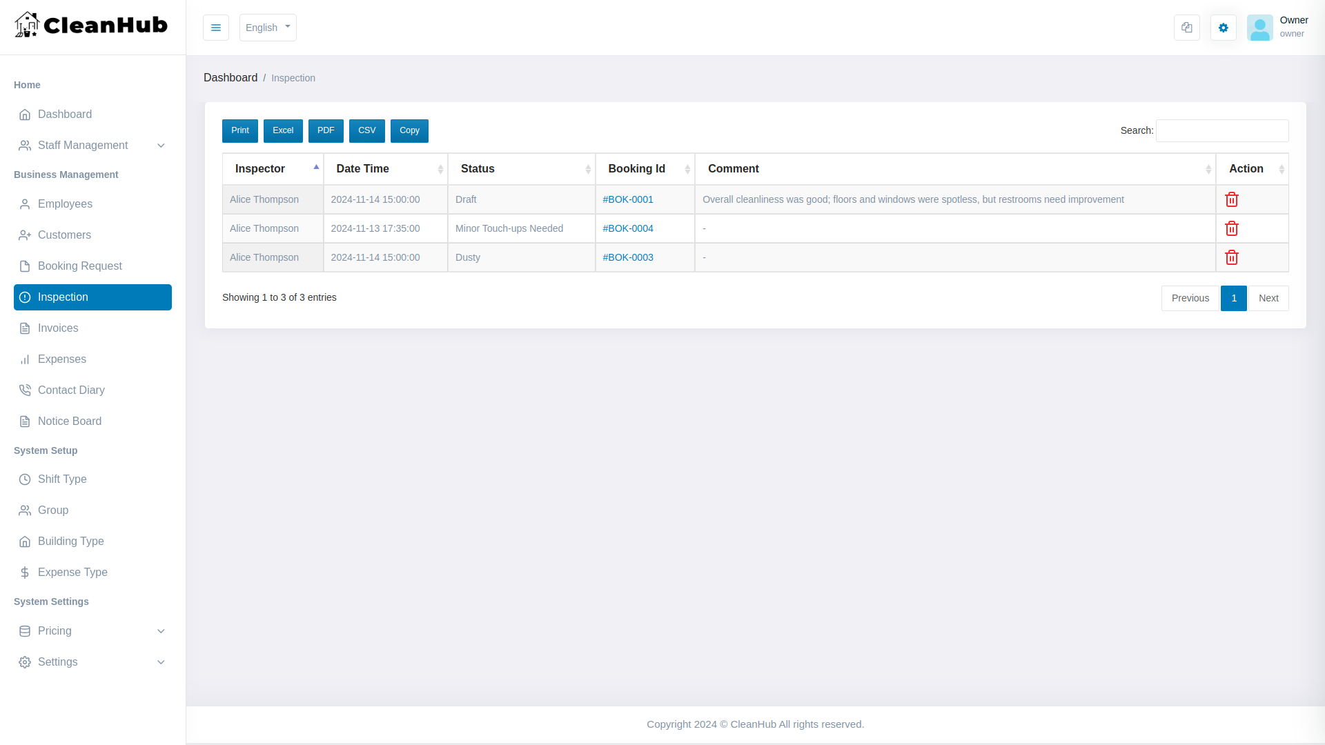 CleanHub SaaS - Cleaning Management System by smartwebinfotech | CodeCanyon