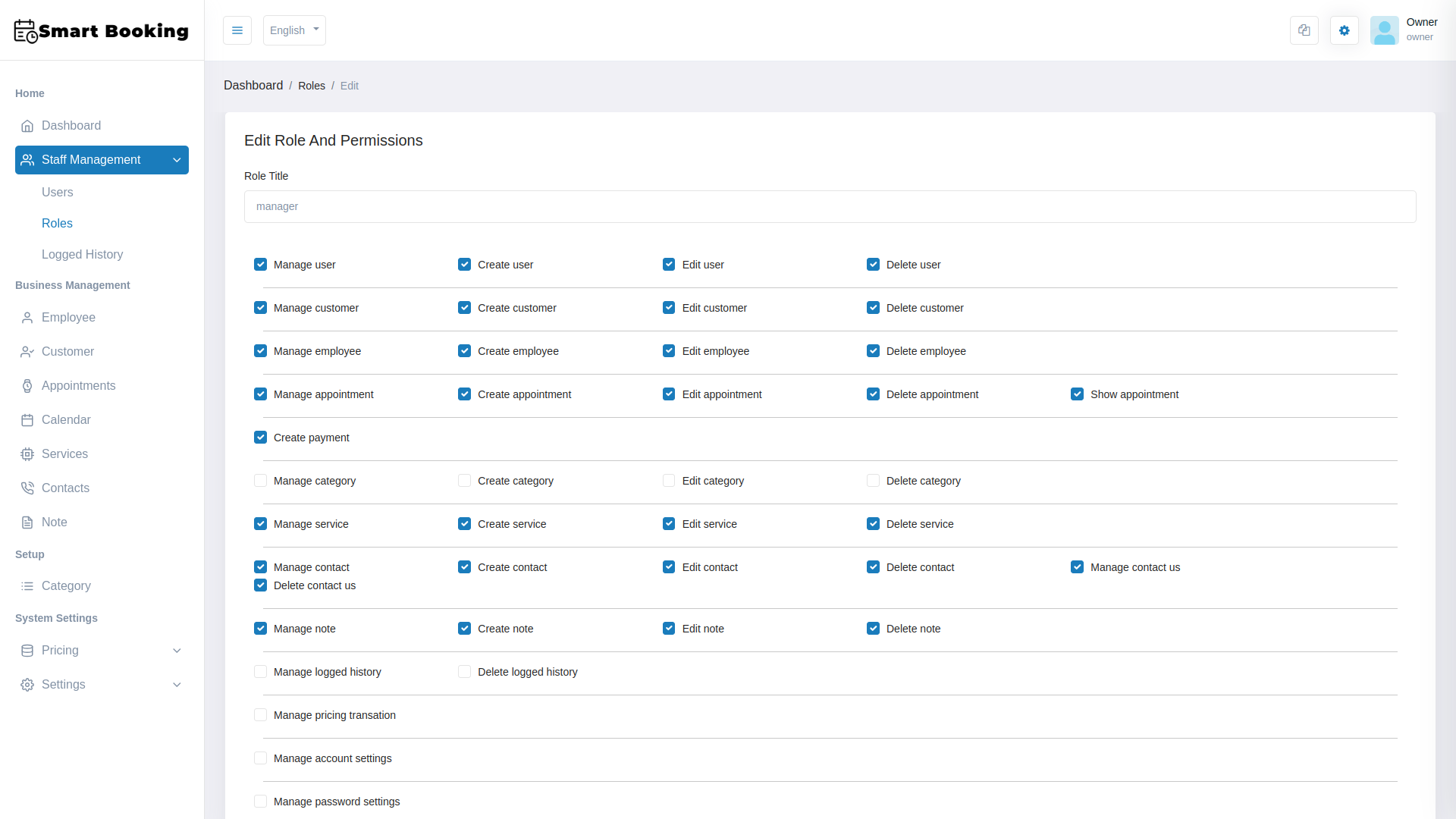 Smart Booking SaaS - Appointment Management System by smartwebinfotech