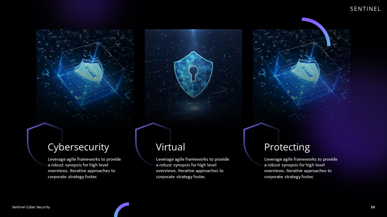 Sentinel Cyber Security Technology, Presentation Templates | GraphicRiver