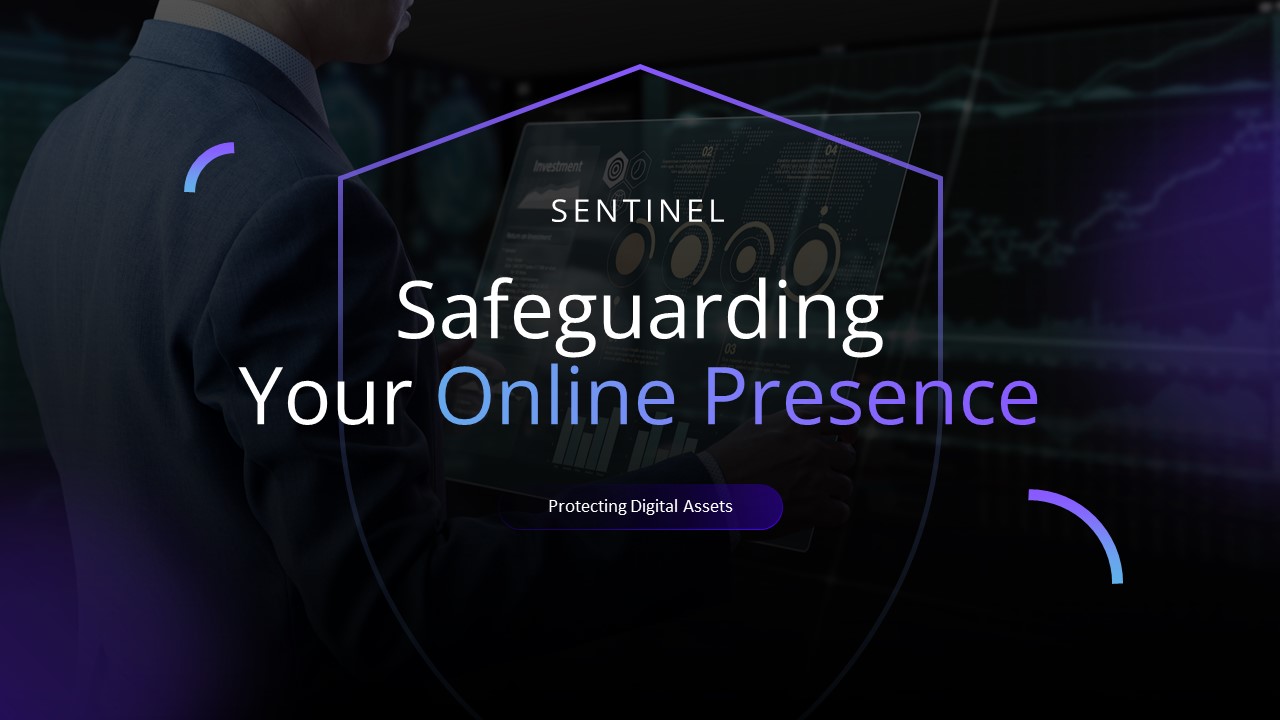 Sentinel Cyber Security Technology Keynote, Presentation Templates