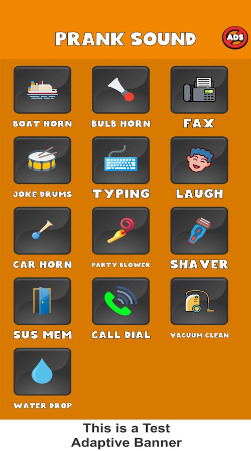 Prank Sounds - (Unity - Admob - App) by zmobilestudio | CodeCanyon