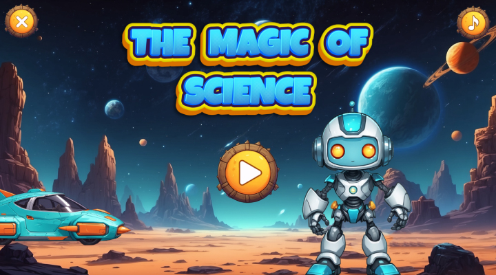 The Magic of Science Game- Educational Game - HTML5, Construct 3 by ...