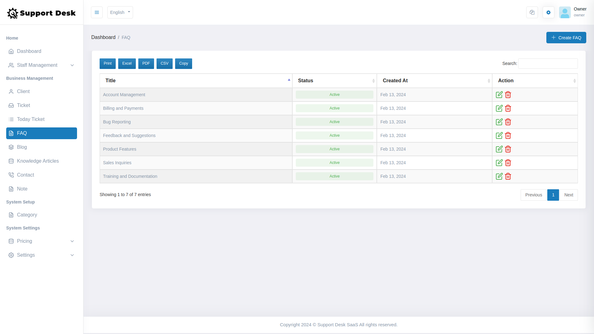 Support Desk SaaS - Helpdesk Ticket Management Tool by smartwebinfotech