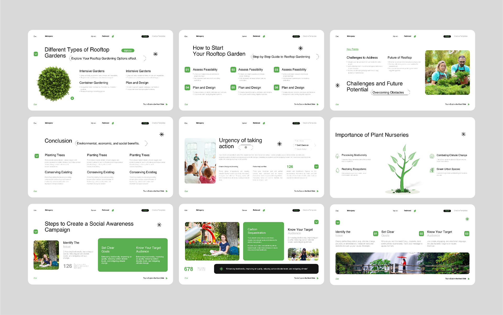 Plantation: Environmental Keynote Presentation Template, Presentation ...