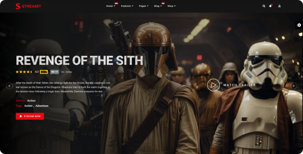 Streamit WP - Video Streaming WordPress Theme by iqonicdesign | ThemeForest