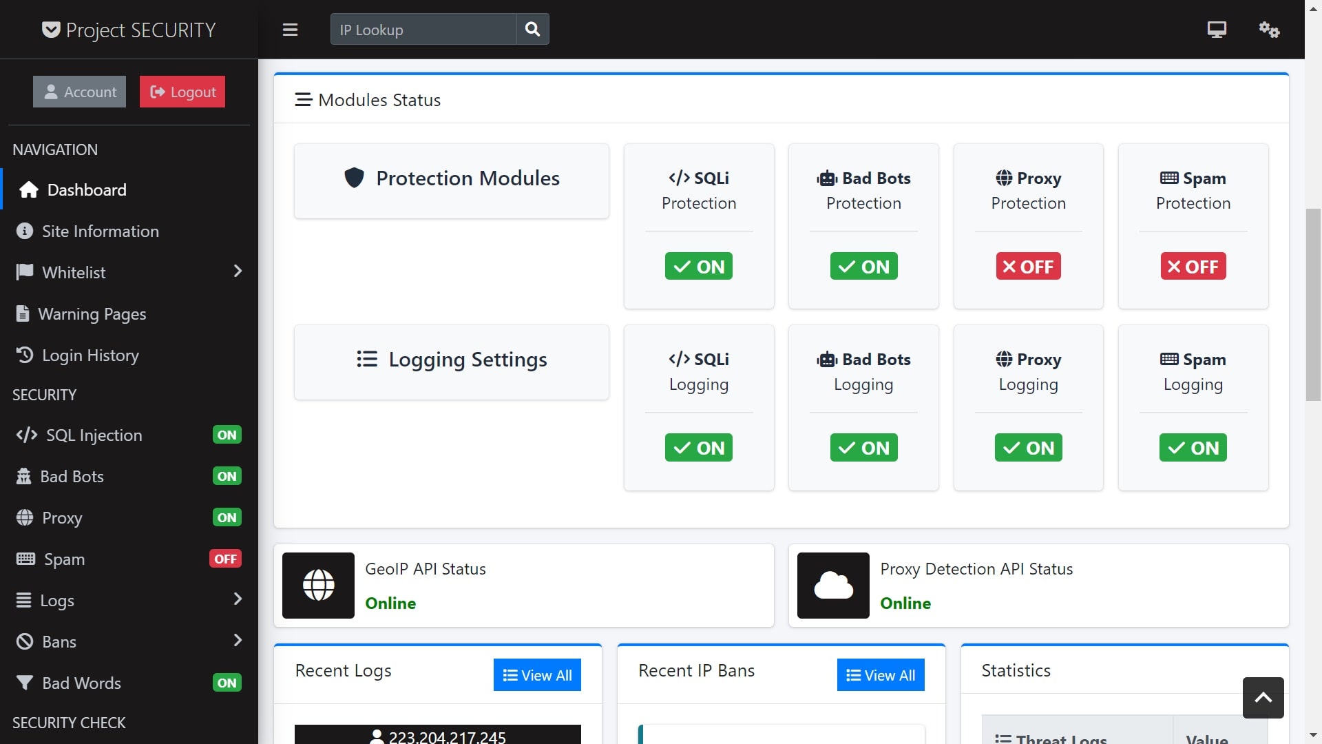 Project SECURITY – Website Security, Anti-Spam & Firewall by Antonov_WEB