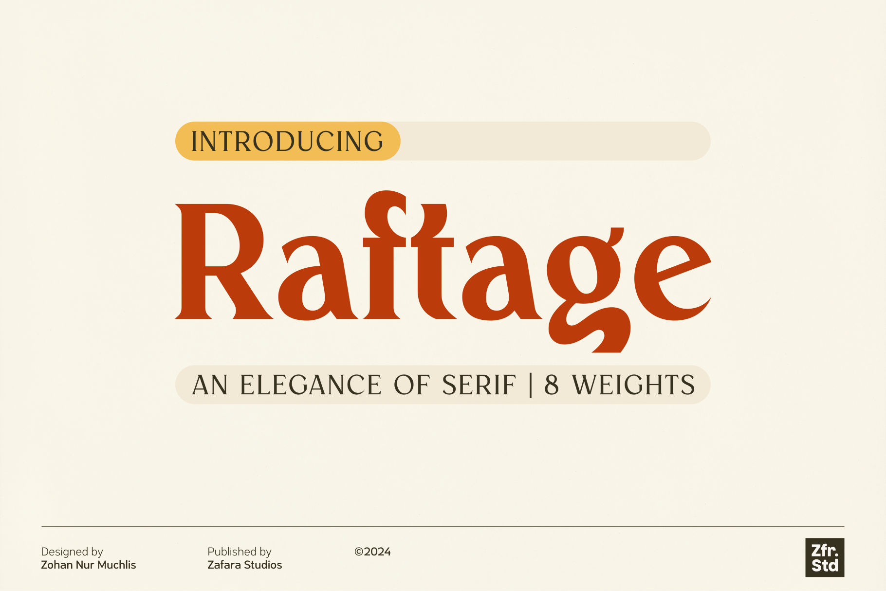 Raftage, Fonts | GraphicRiver