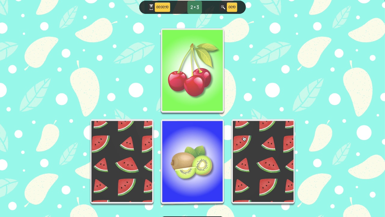 3D Fruit Cards - Cross Platform Memory Game by raizensoft | CodeCanyon