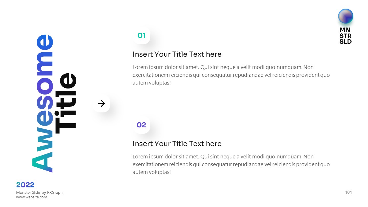 Monster Slides Premium PowerPoint Presentation Template, Presentation ...