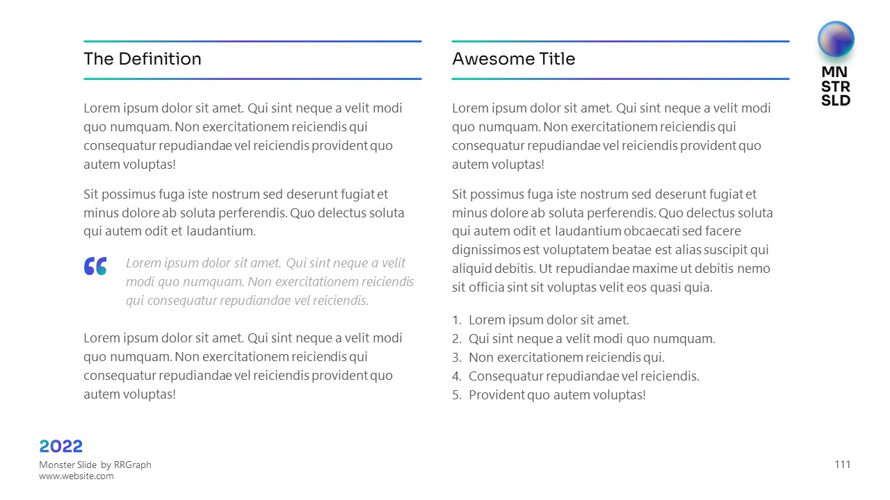 Monster Slides Premium PowerPoint Presentation Template, Presentation ...