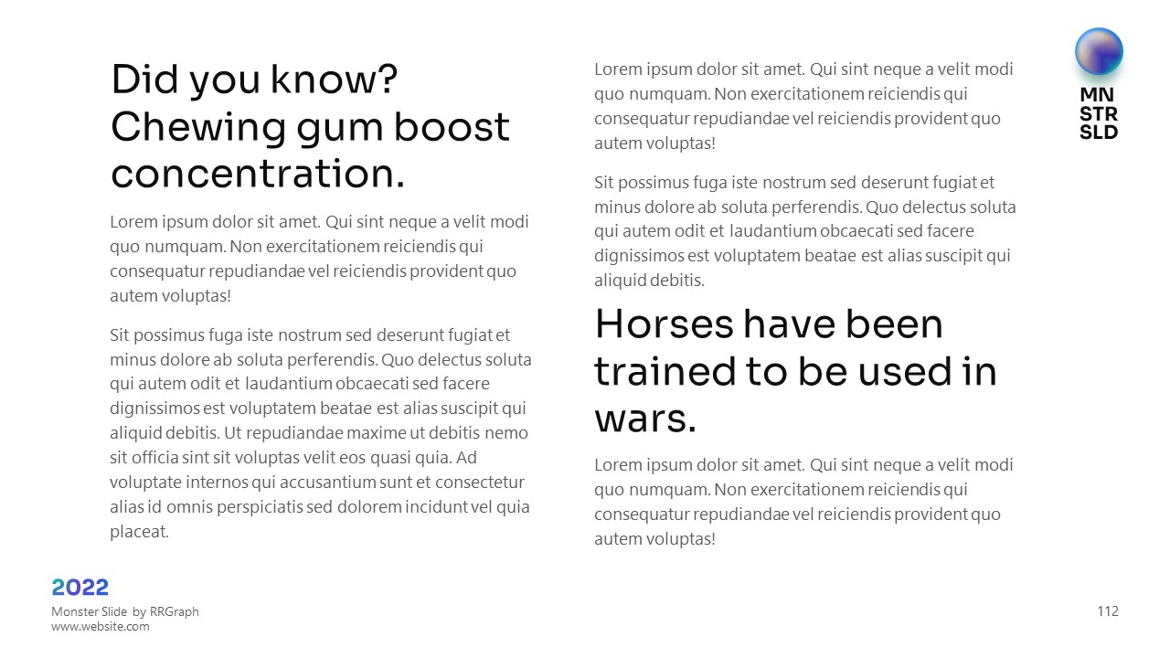 Monster Slides Premium PowerPoint Presentation Template, Presentation ...