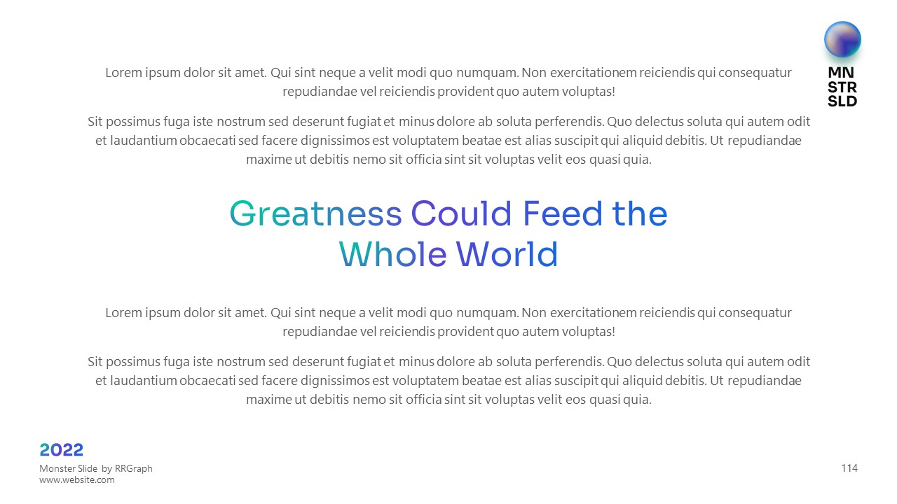 Monster Slides Premium PowerPoint Presentation Template, Presentation ...