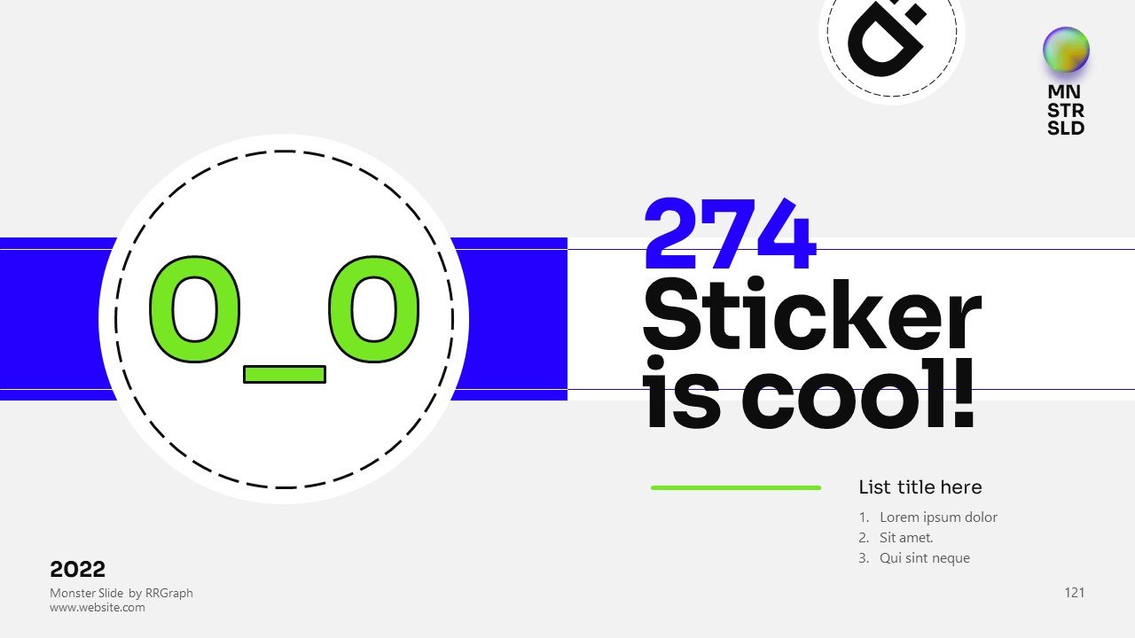 Monster Slides Premium PowerPoint Presentation Template, Presentation ...