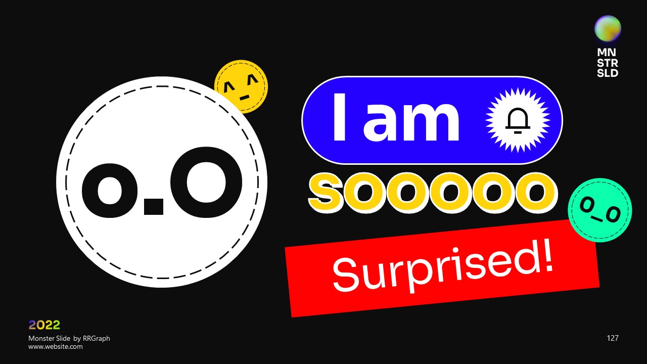 Monster Slides Premium PowerPoint Presentation Template, Presentation ...