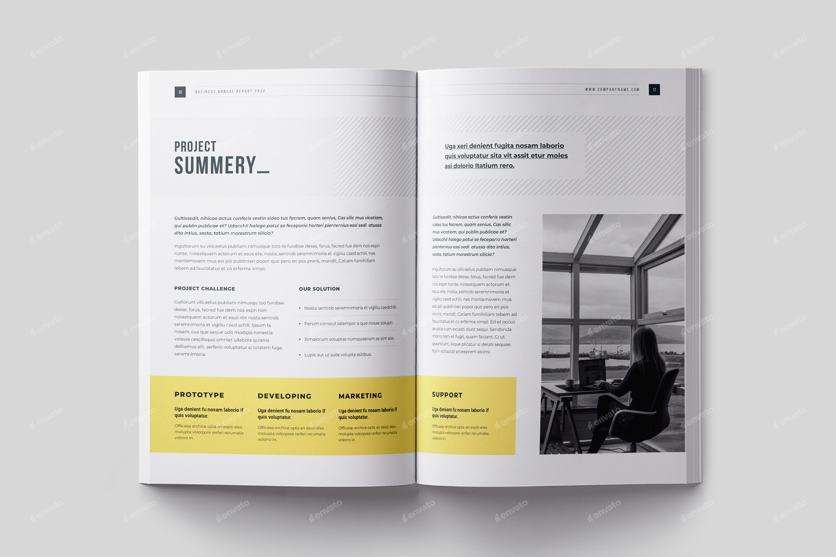 Business Proposal Template, MS Word, Print Templates | GraphicRiver