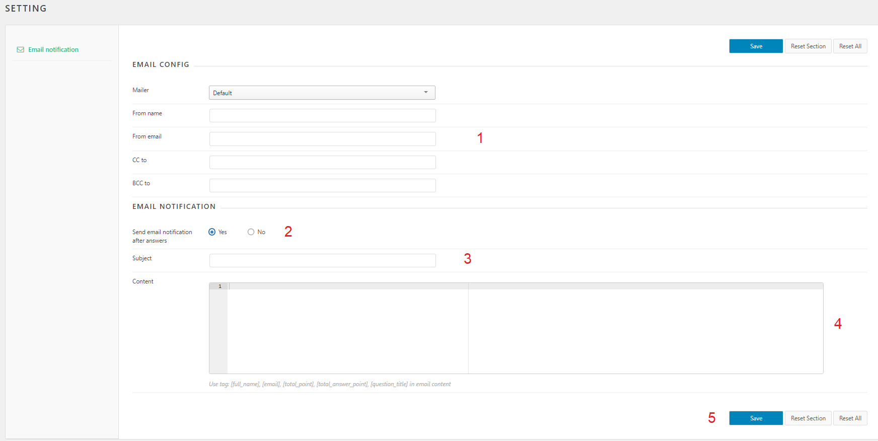 Fat Questionnaire - WordPress plugin solution for survey or quiz by roninwp