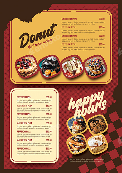 Street Food Menu, Print Templates | GraphicRiver