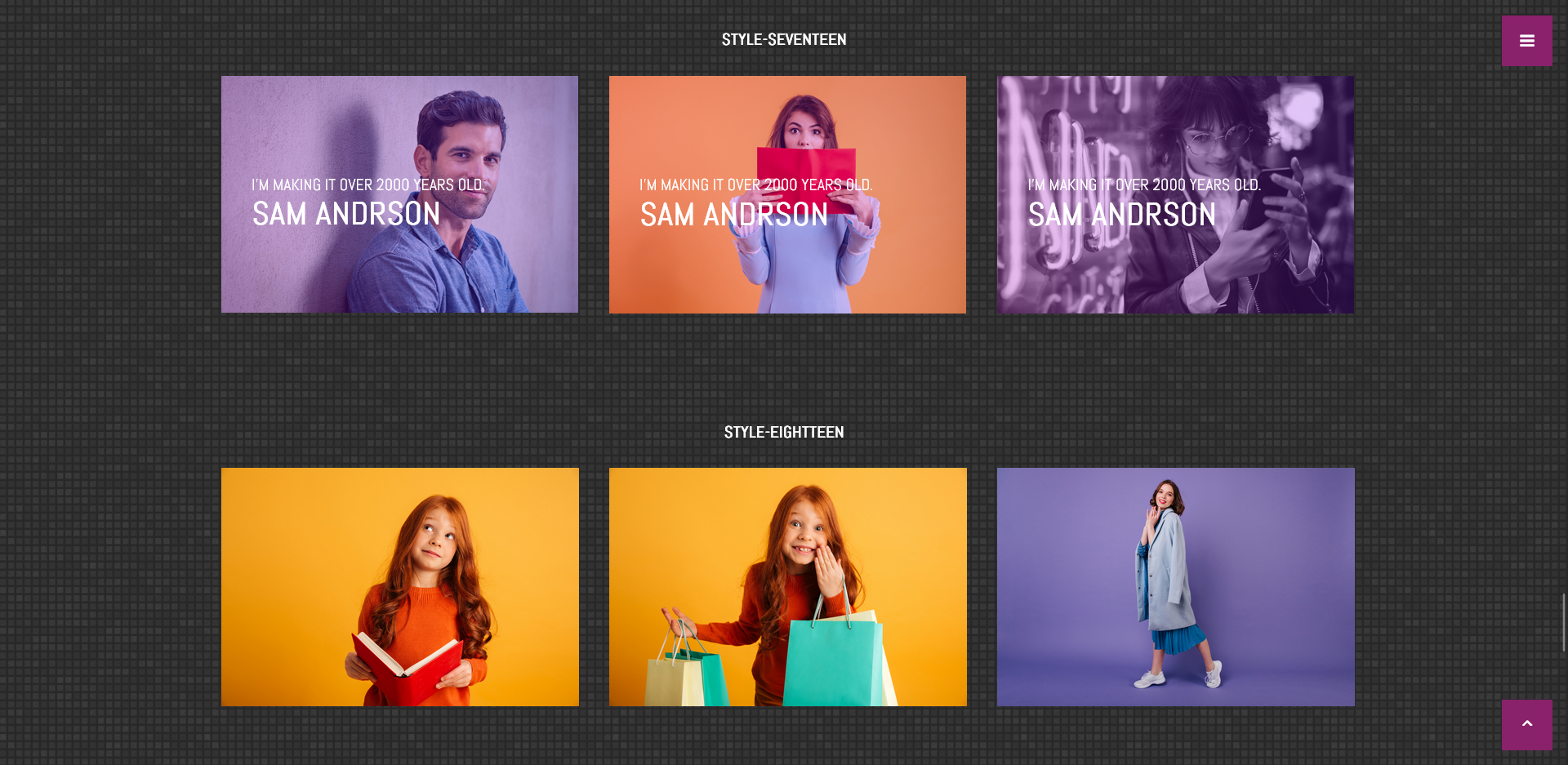 Flowerx - CSS3 Image Hover Effects by Meteros | CodeCanyon