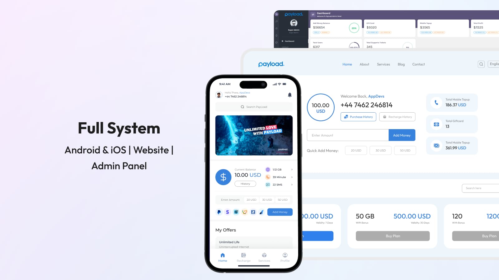 PayLoad - Airtime | Data Bundles | Gift cards and VTU Full Solution by ...