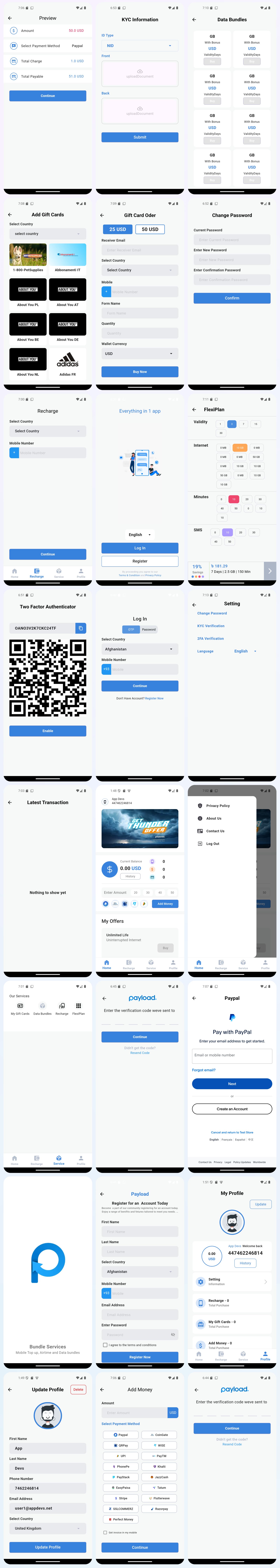 PayLoad - Airtime | Data Bundles | Gift cards and VTU Full Solution by ...