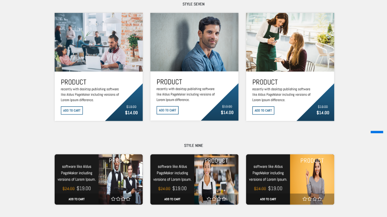 Farsante Multipurpose Product Showcase HTML Widget by Meteros | CodeCanyon