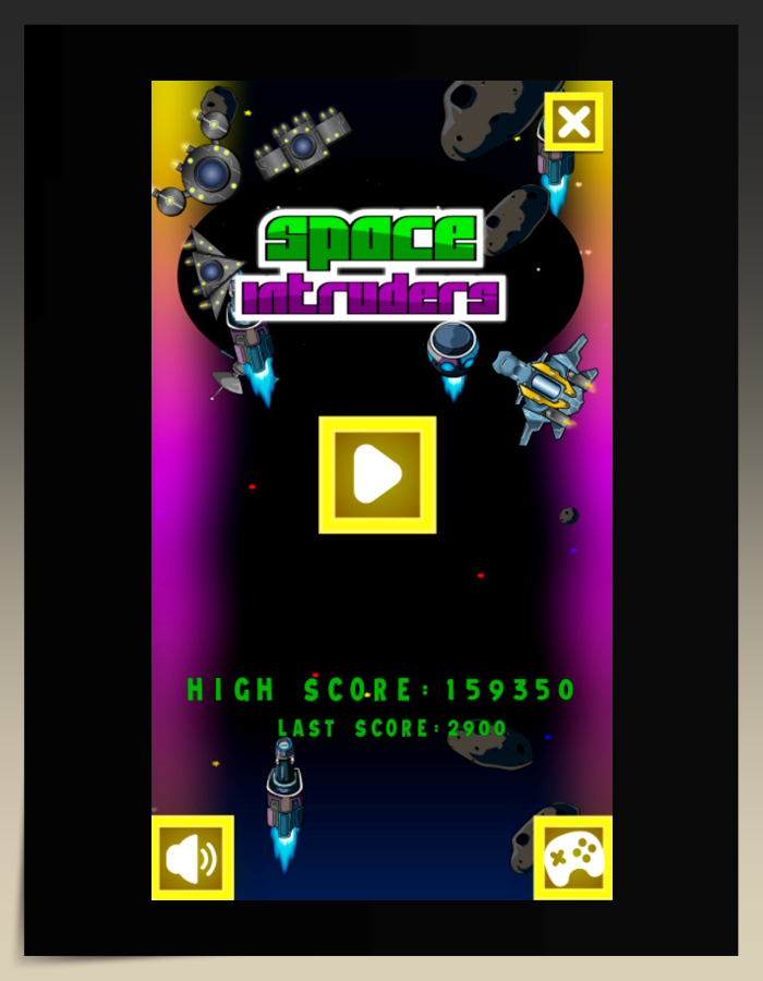 Space Intruders - Html5 Game by PasGames | CodeCanyon