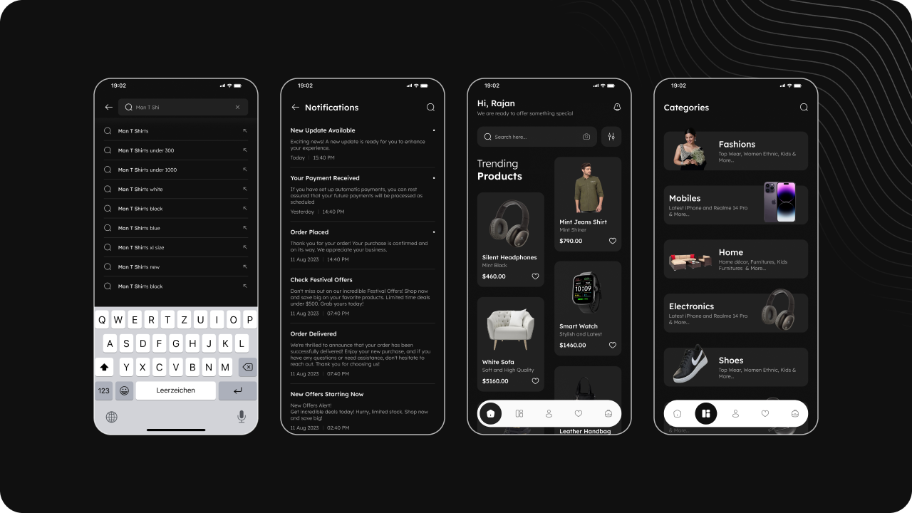 Shoppers Ecommerce React Native App UI Kit by thefuturelens | CodeCanyon