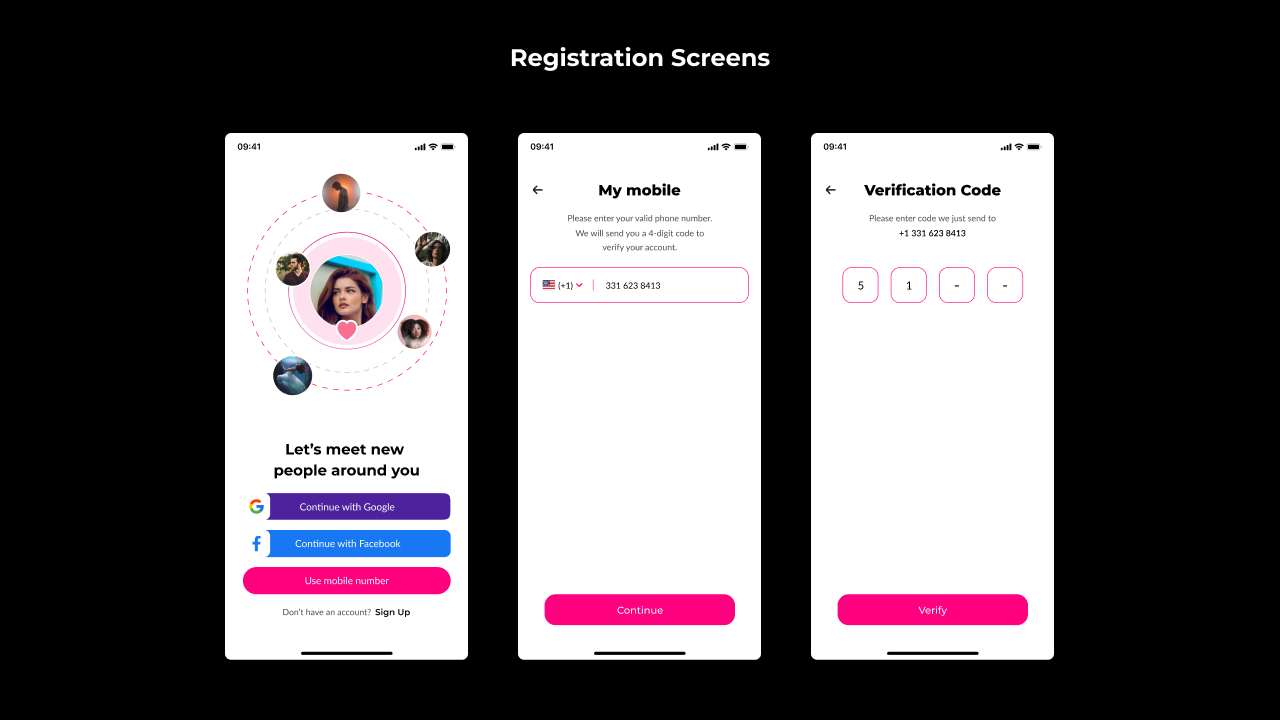Cupid Love | Dating-Mobile App | Free Figma | IOS | Android by codeforge0