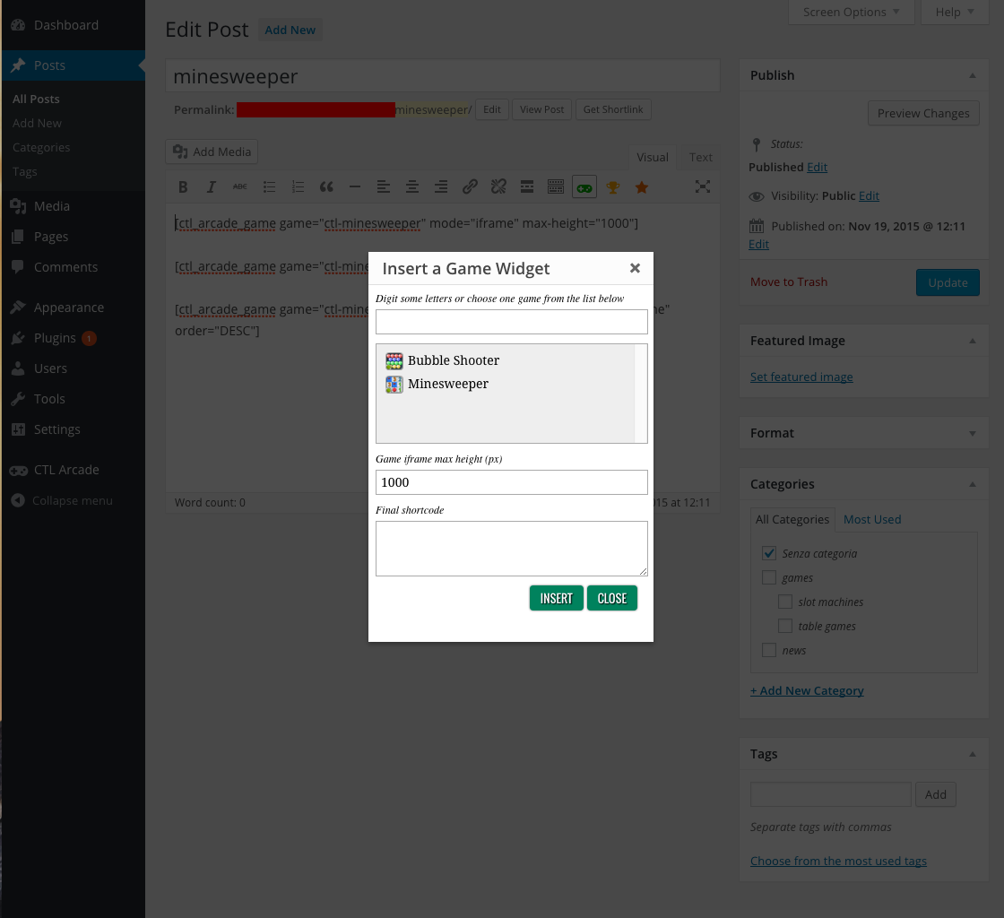 CTL Arcade - Wordpress Plugin by codethislab | CodeCanyon