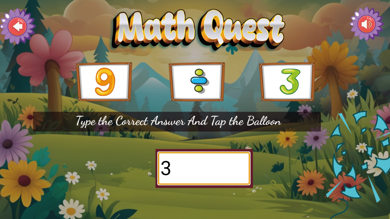 Math Quest for Kids - Educational Game - HTML5, Construct 3 by edumindgames