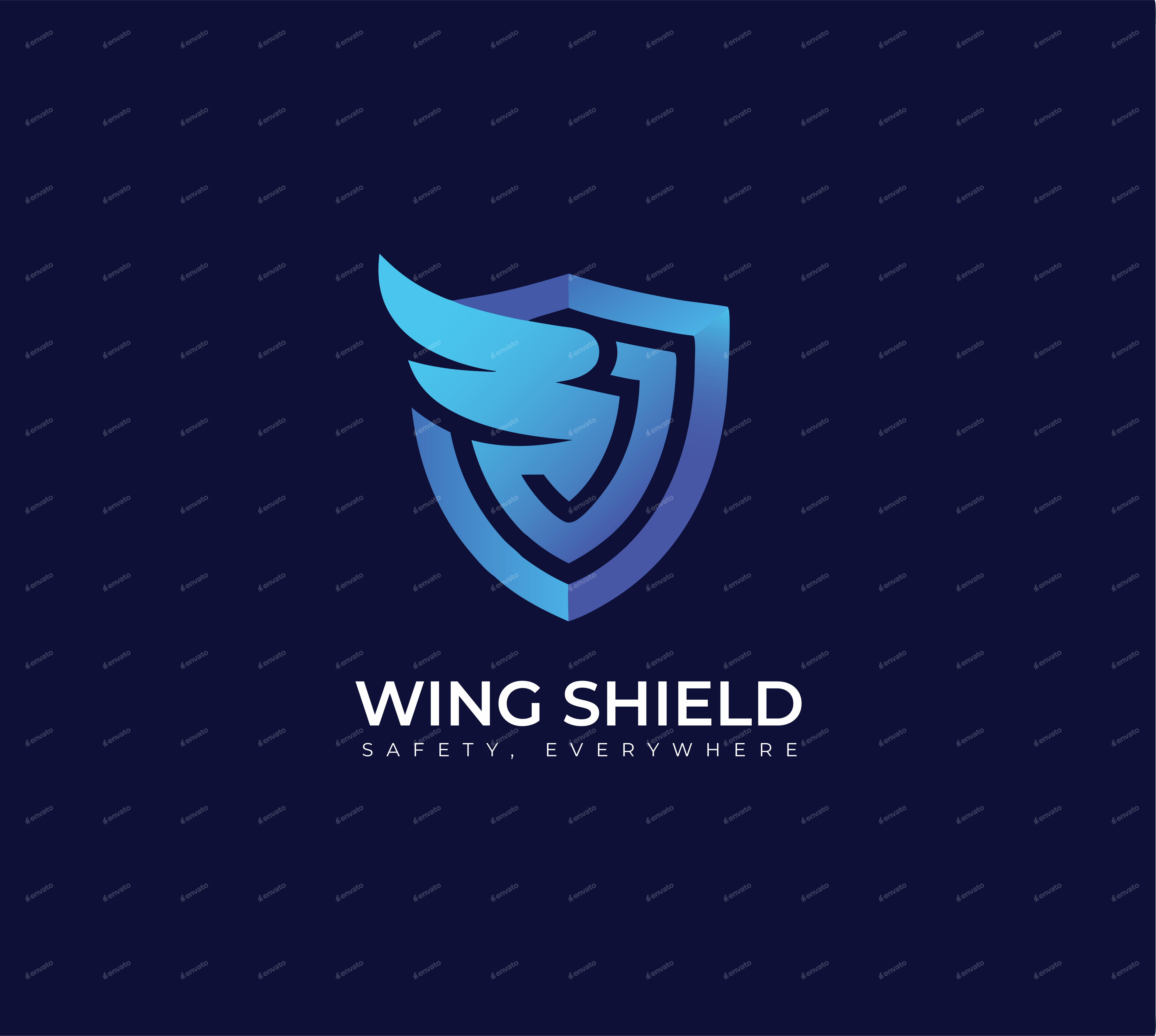 Wing Shield Logo Design, Logo Templates | GraphicRiver