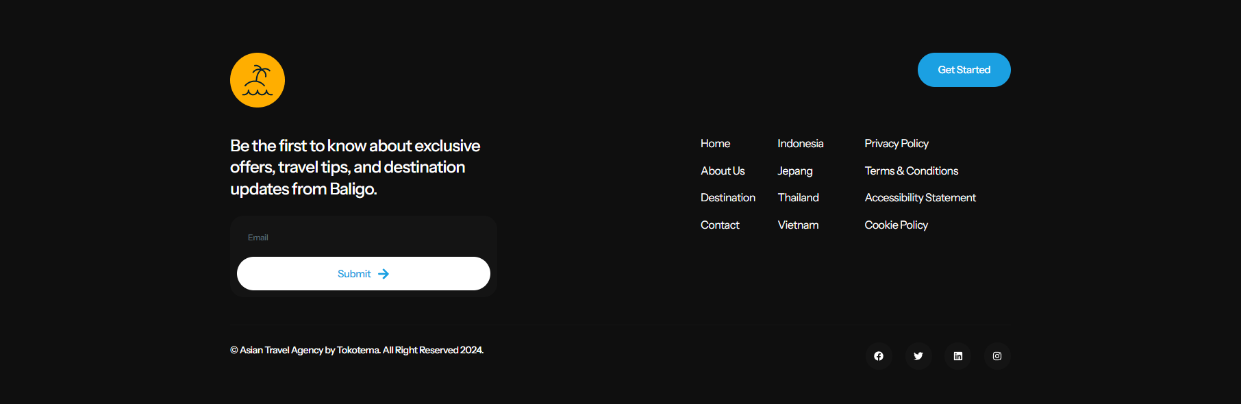 Baligo - Asian Travel Agency Elementor Kit Template by Tokotema ...