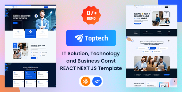 Toptech – IT Solutions, Technology & Business Consulting Company React ...
