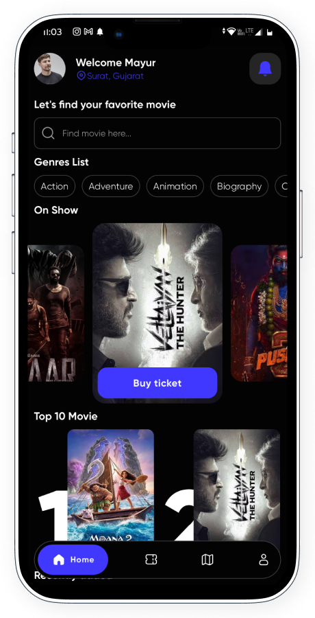 BookMyMovie - Online Movie Ticket Booking - Cinema Ticket Reservation BookMyShow Clone Full ...