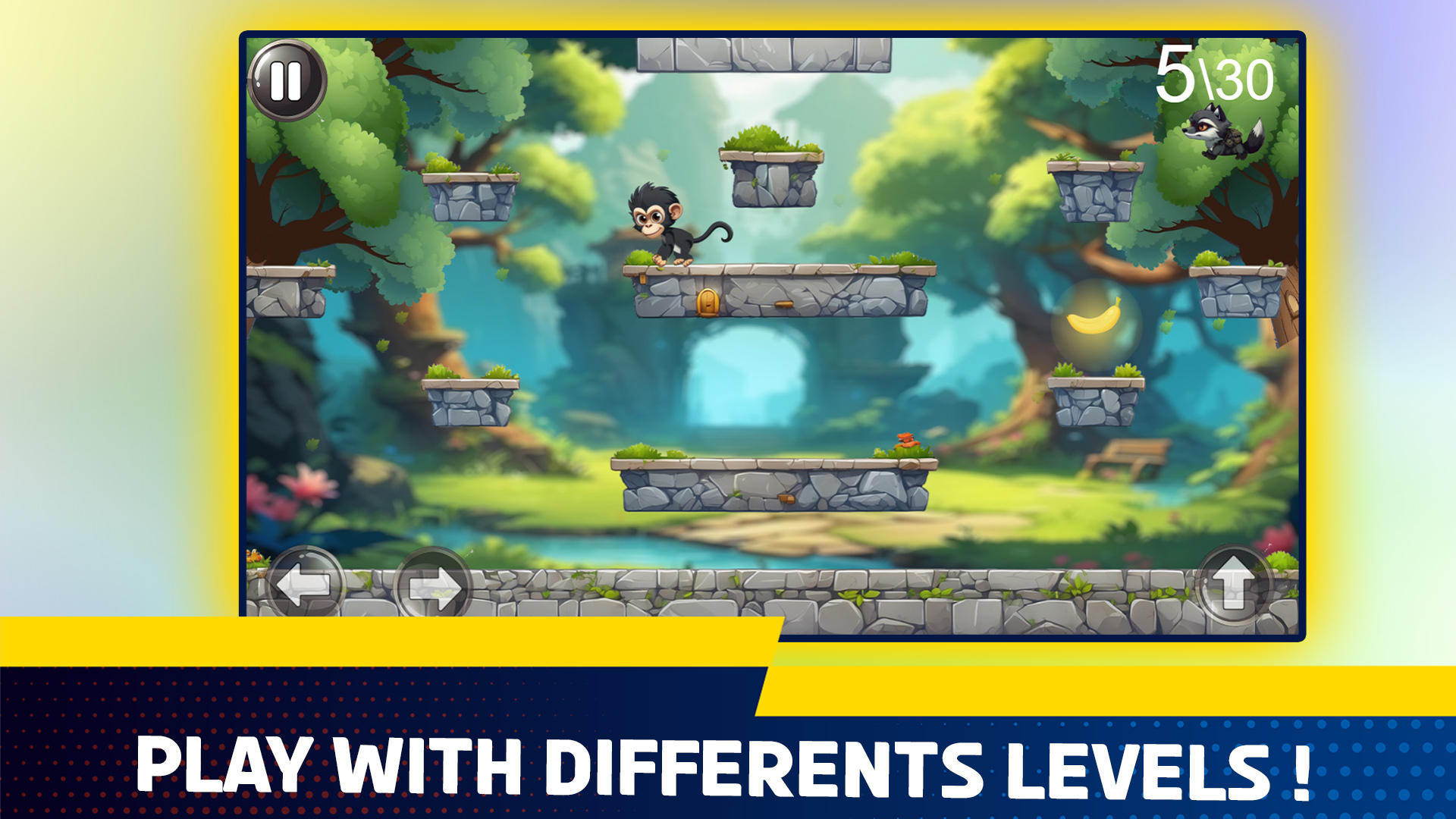 Monkey Runner HTML5 Construct 3 Game by pairplaycreation | CodeCanyon