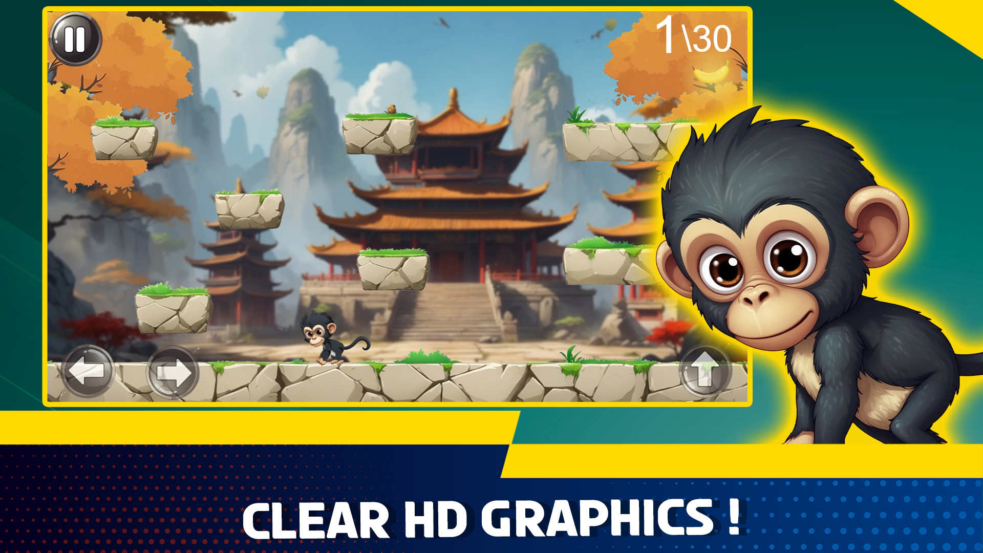 Monkey Runner HTML5 Construct 3 Game by pairplaycreation | CodeCanyon