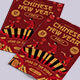 Chinese New Year of Snake Flyer Party, Print Templates | GraphicRiver