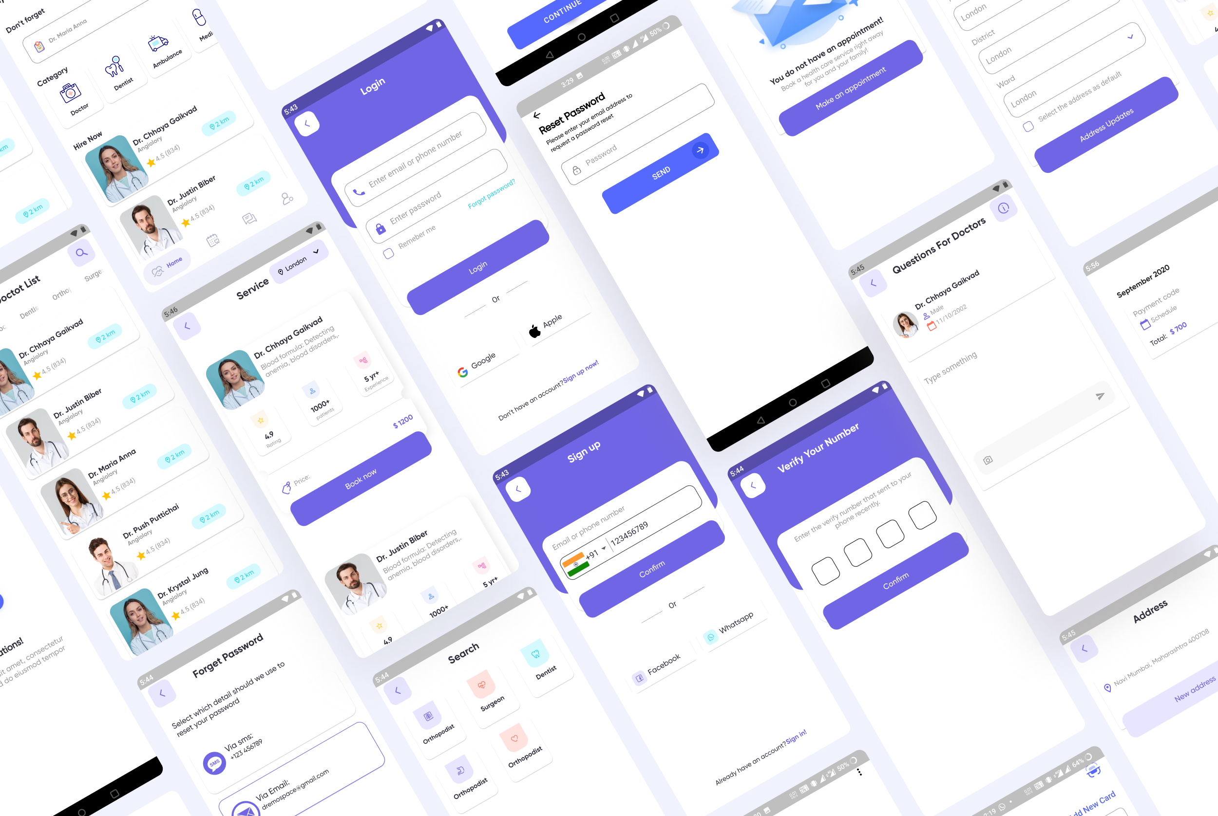 GoMedi: Doctor Appointment Booking | Hospital App | Pharmacy | Flutter ...