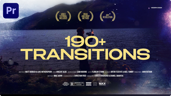 190+ Transitions Bundle, Premiere Pro Templates | VideoHive