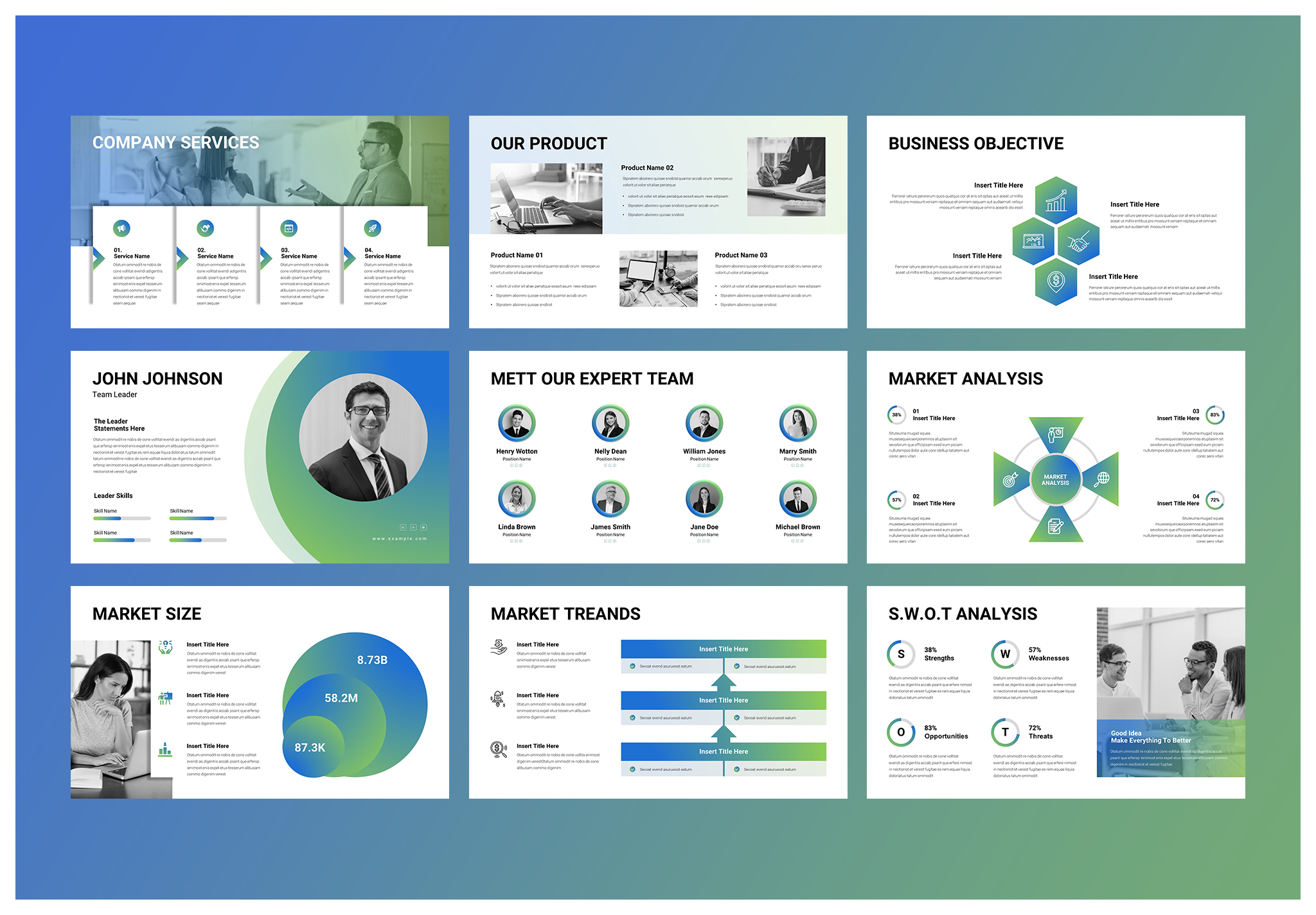 Business Presentation Powerpoint Template, Presentation Templates ...