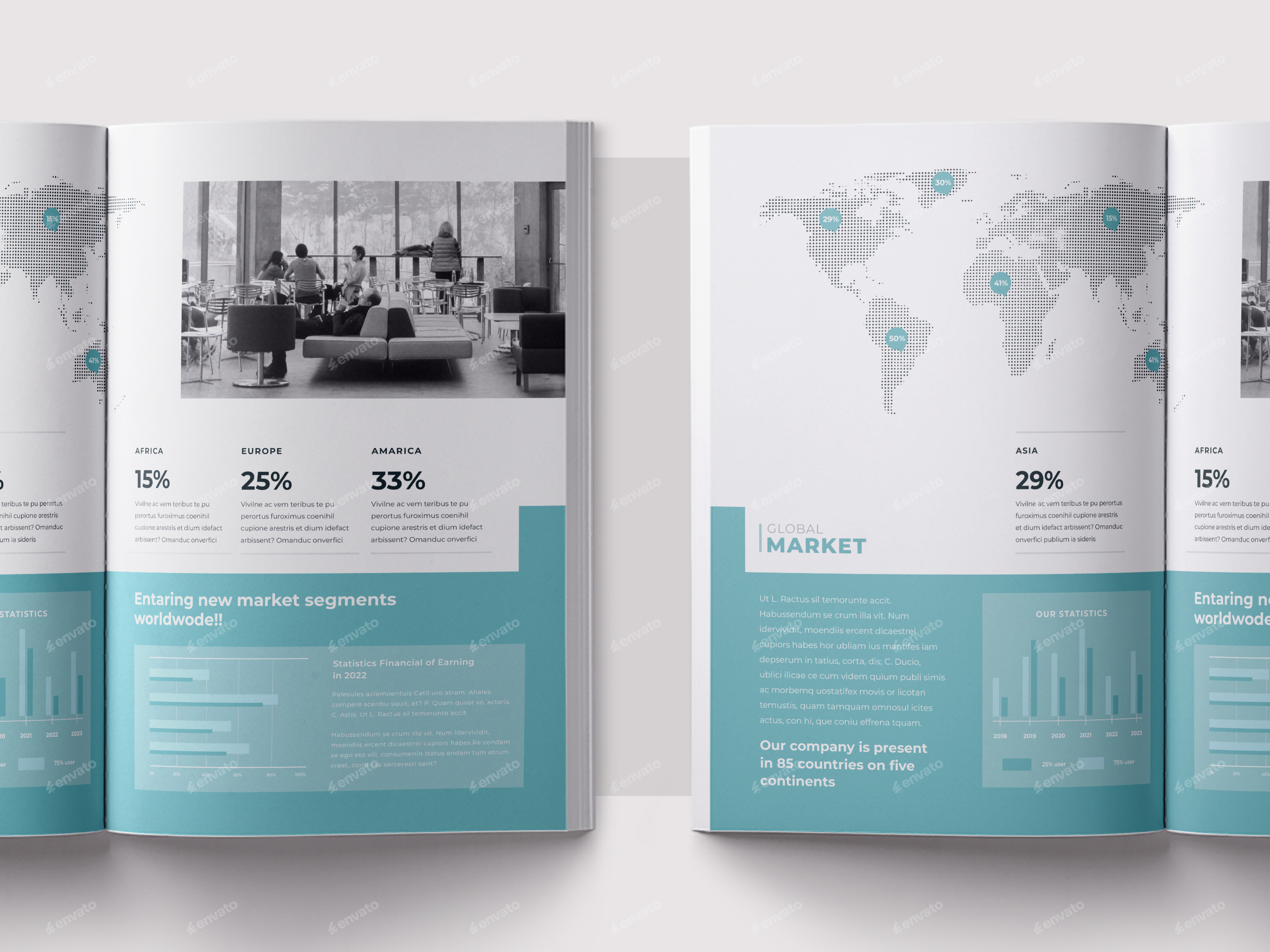 Annual Report Template | MS Word, Print Templates | GraphicRiver