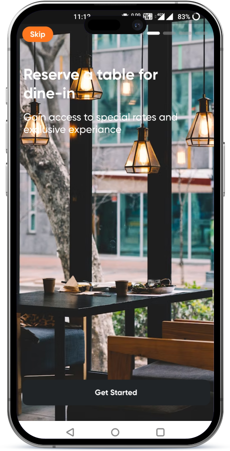 GoEat Dineout - Restaurant Table Booking App | Food Ordering Restaurant Offers & Dineout Flutter ...