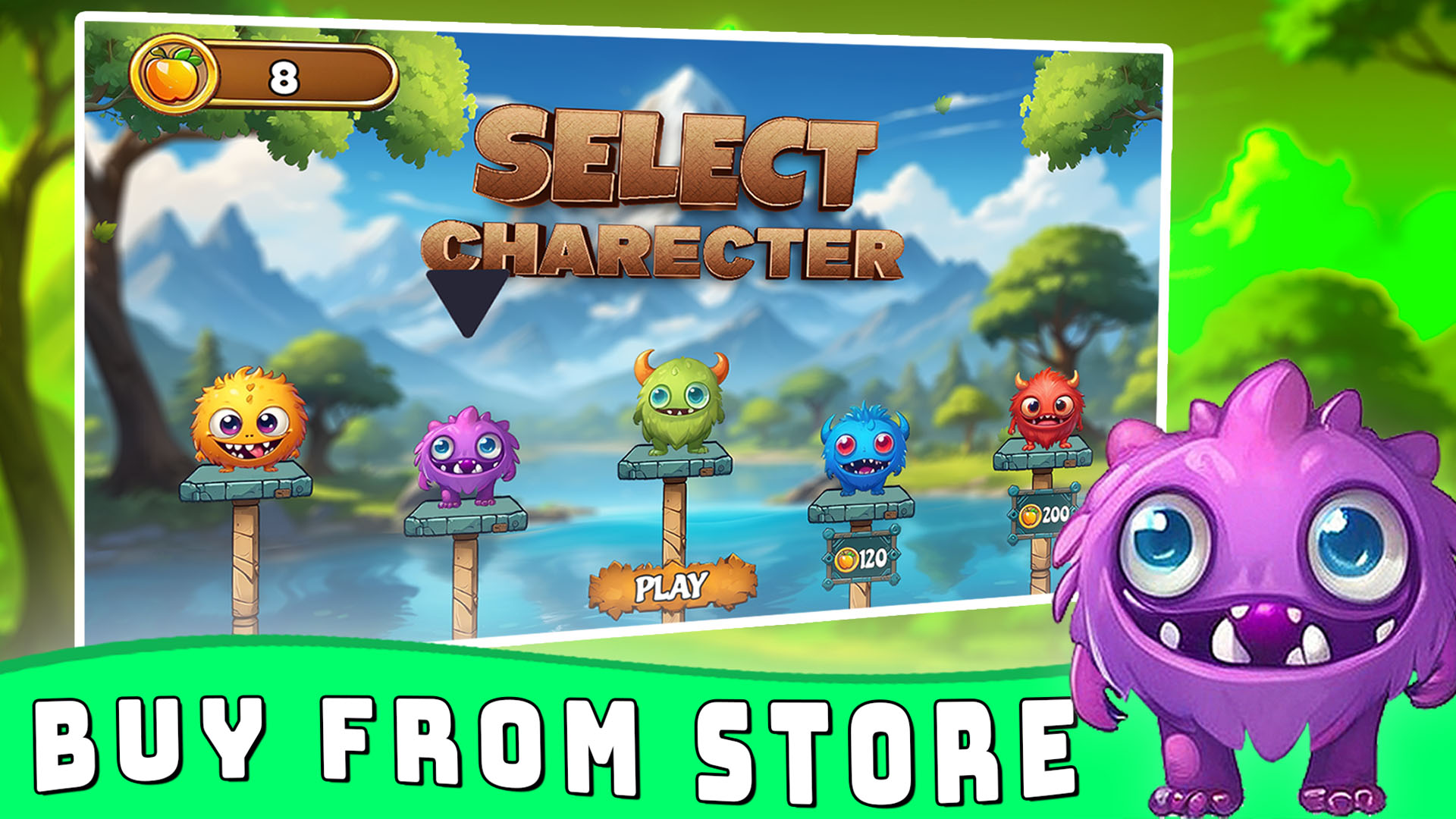 Candy Eater HTML5 Construct 3 Game by pairplaycreation | CodeCanyon