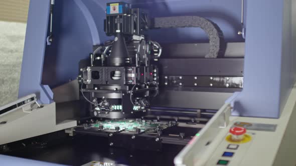 Scanning PCB with Special Equipment, Stock Footage | VideoHive