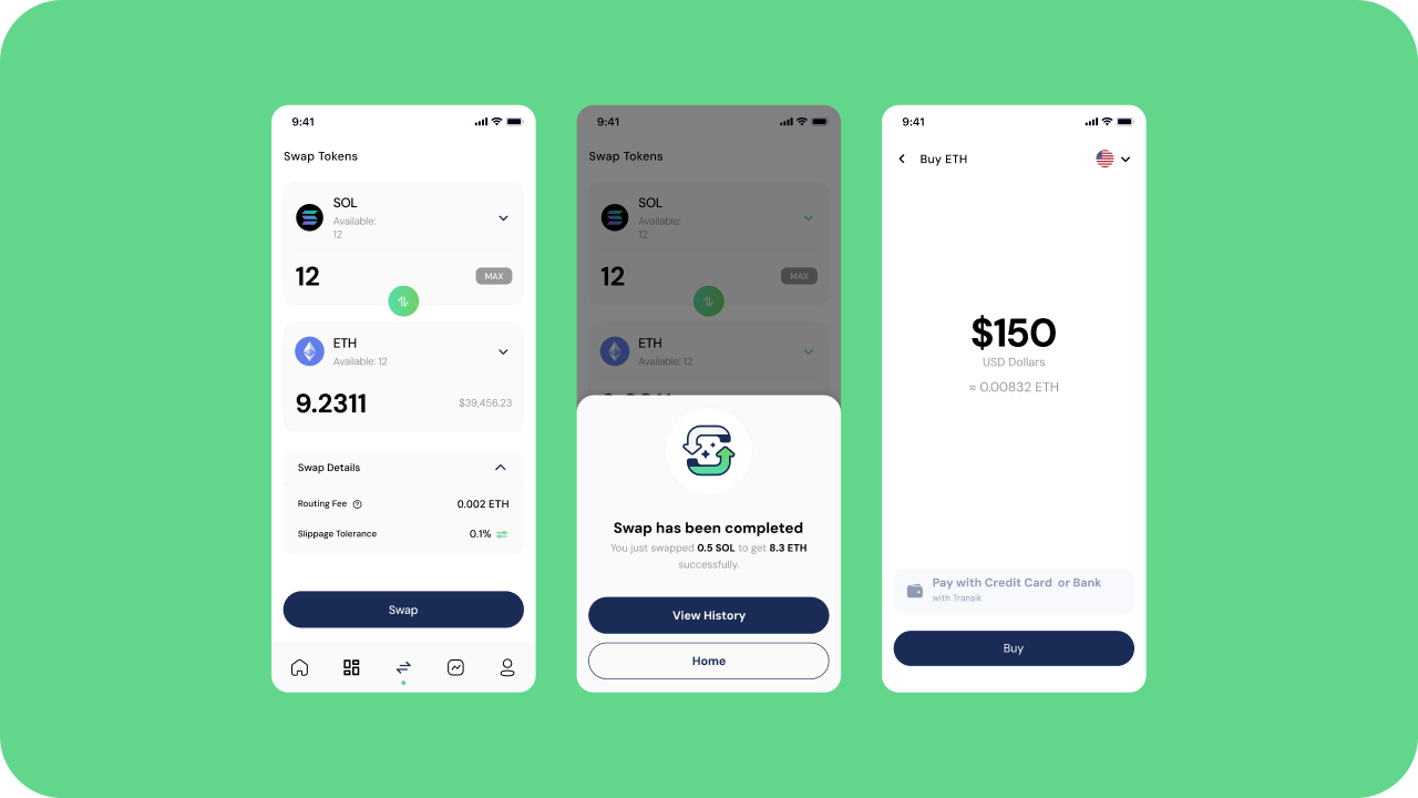 Crypto Wallet Multichain App Flutter By Blockyfy Codecanyon