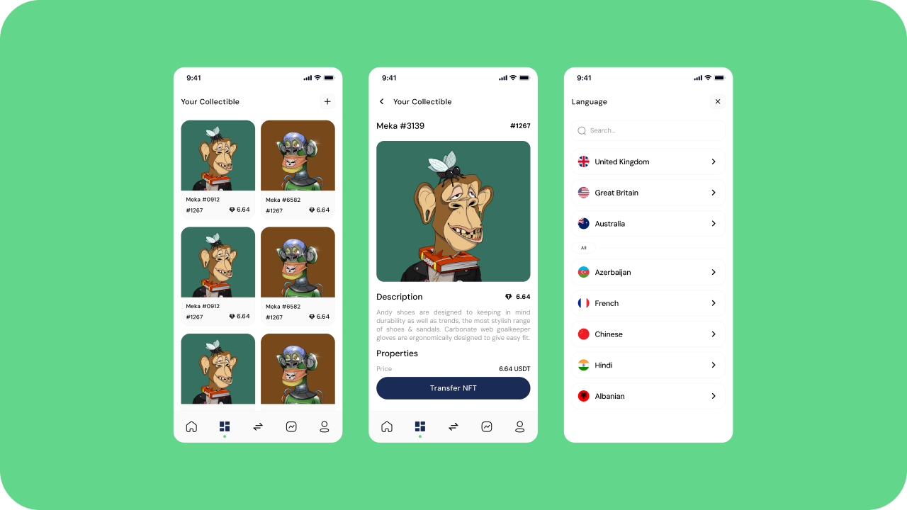Crypto Wallet Multichain App Flutter By Blockyfy Codecanyon