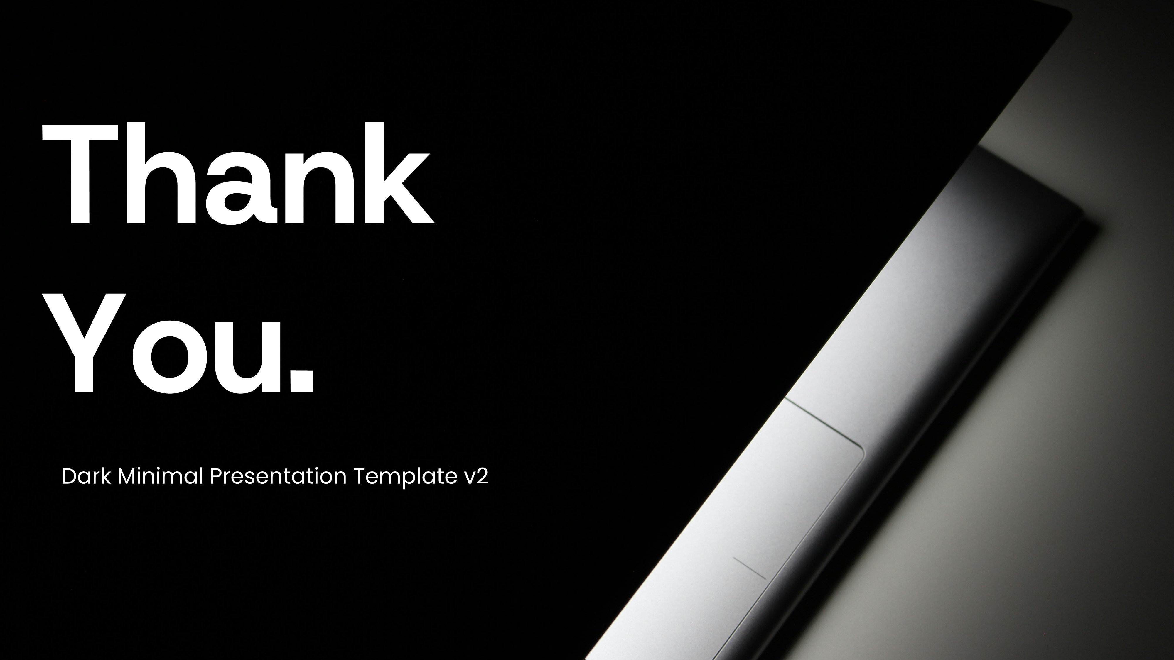 Darkin v2 - Business Dark theme PowerPoint, Presentation Templates