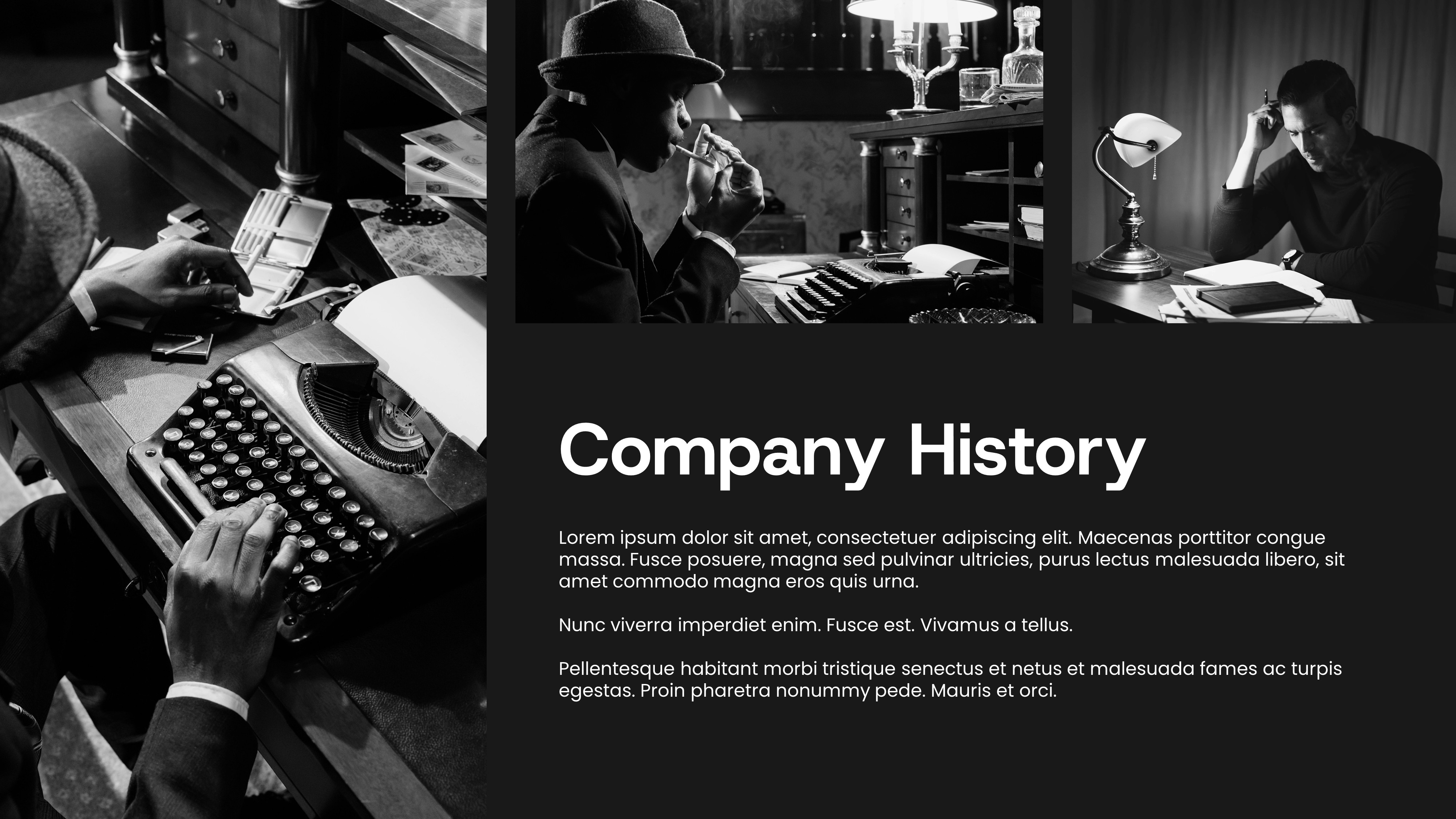 Darkin v2 - Business Dark theme PowerPoint, Presentation Templates