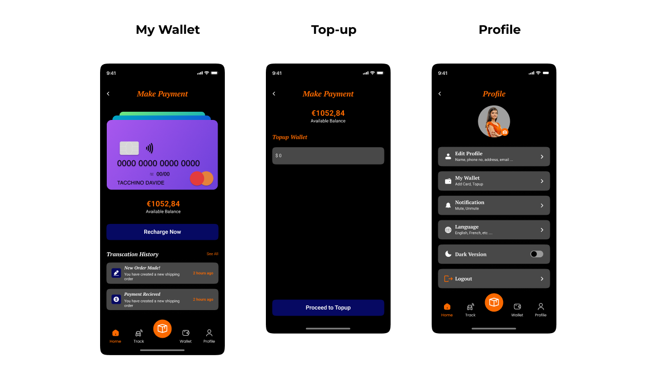 Tranz Swift | Logistics Mobile App | React Native Expo Template by codeforge0