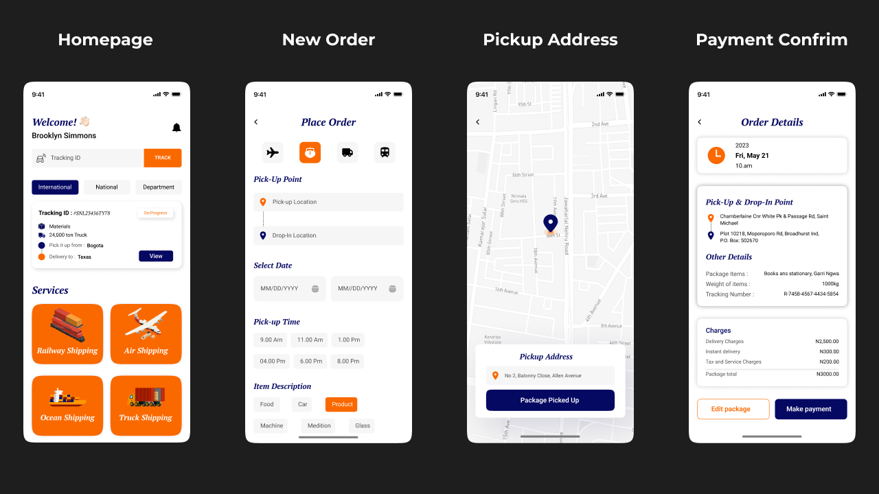 Tranz Swift | Logistics Mobile App | React Native Expo Template by codeforge0